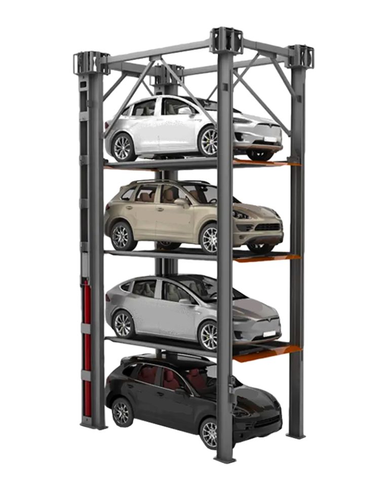 7,000 Lb (3.2t) Sky Quatro 4 Post Parking Stacker – TLS Lifts
