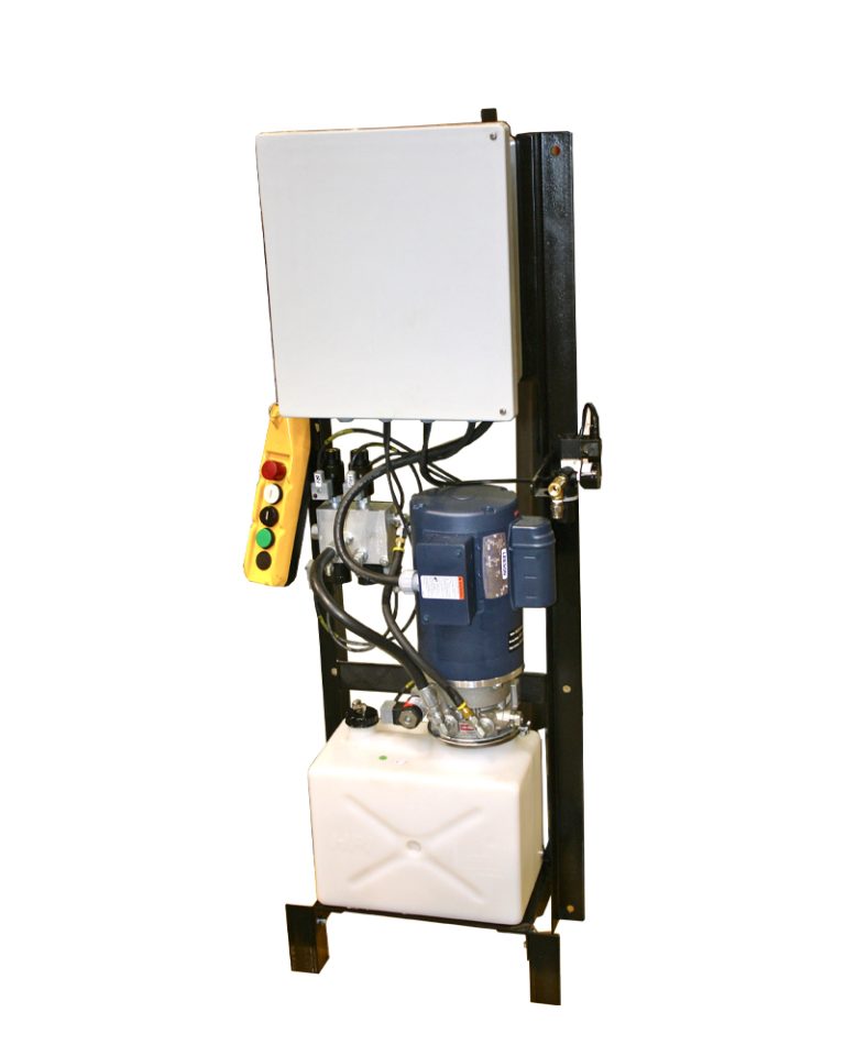 Space Saving Wall or Floor Mounted Power Unit with Remote Pendant ...